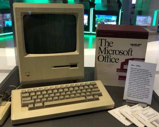 Why Microsoft has an original Apple Macintosh on display in its ...